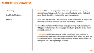 nike - the comapny | PPT