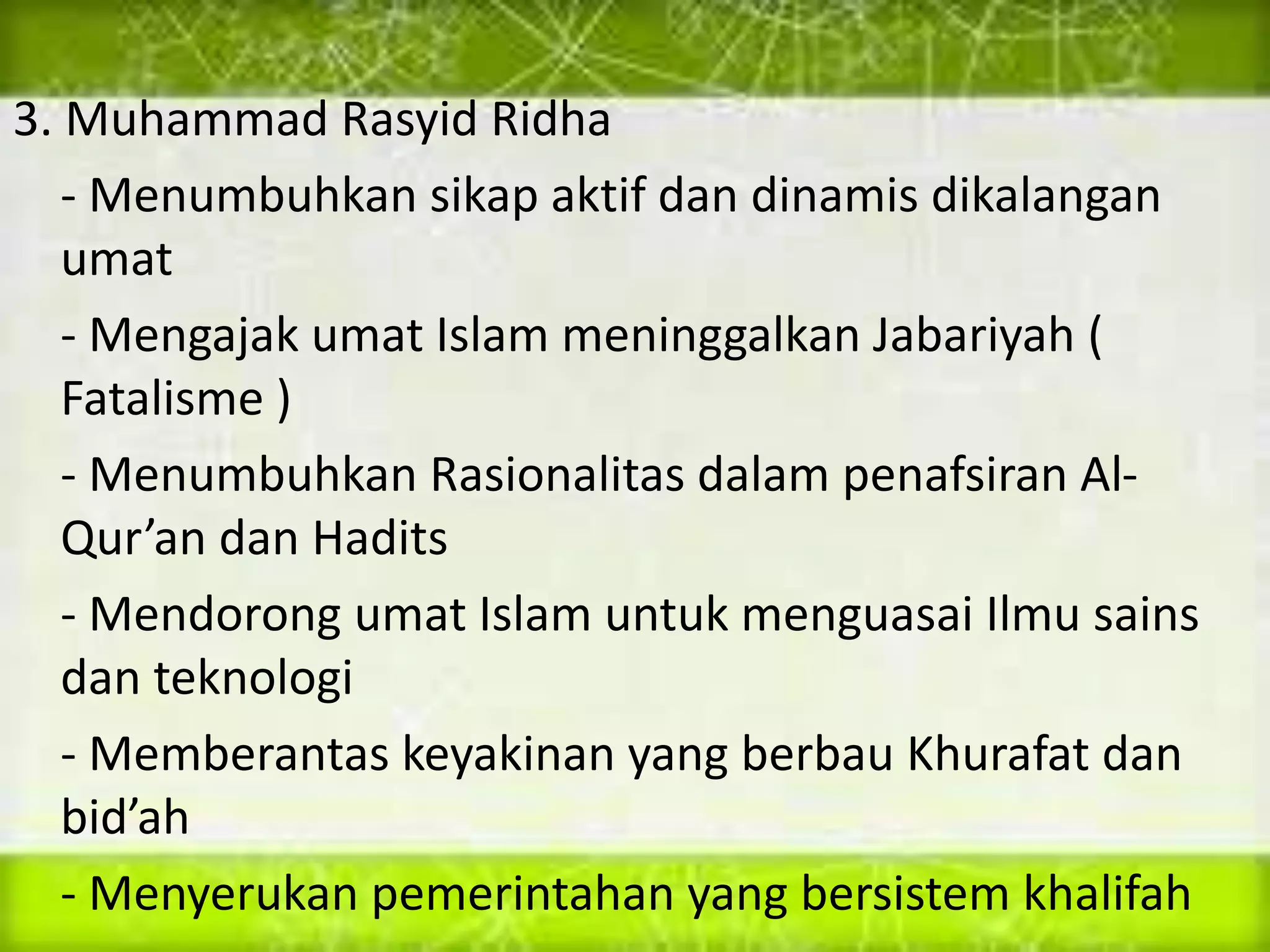 Perkembangan Islam Masa Modern | PPTX