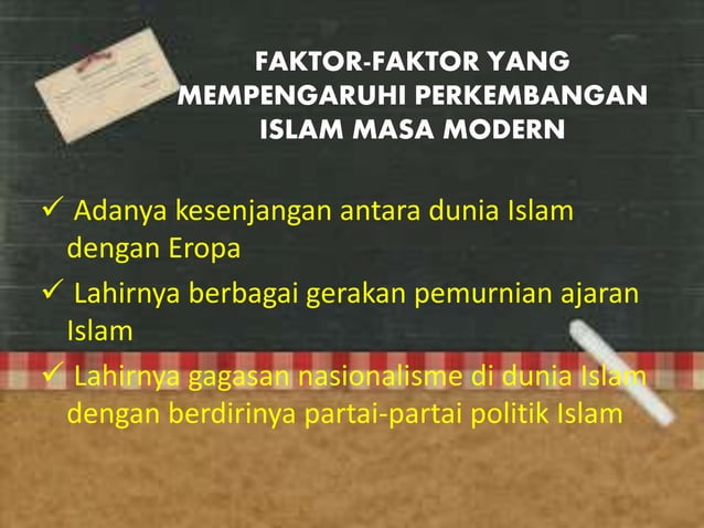 Perkembangan Islam Masa Modern | PPTX