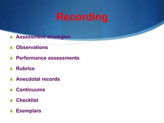 PYP ASSESSMENTS | PPTX