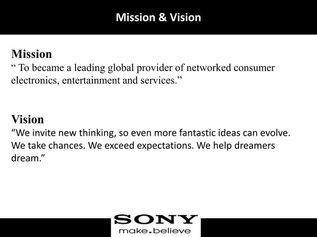 Sony marketing strategies | PPT