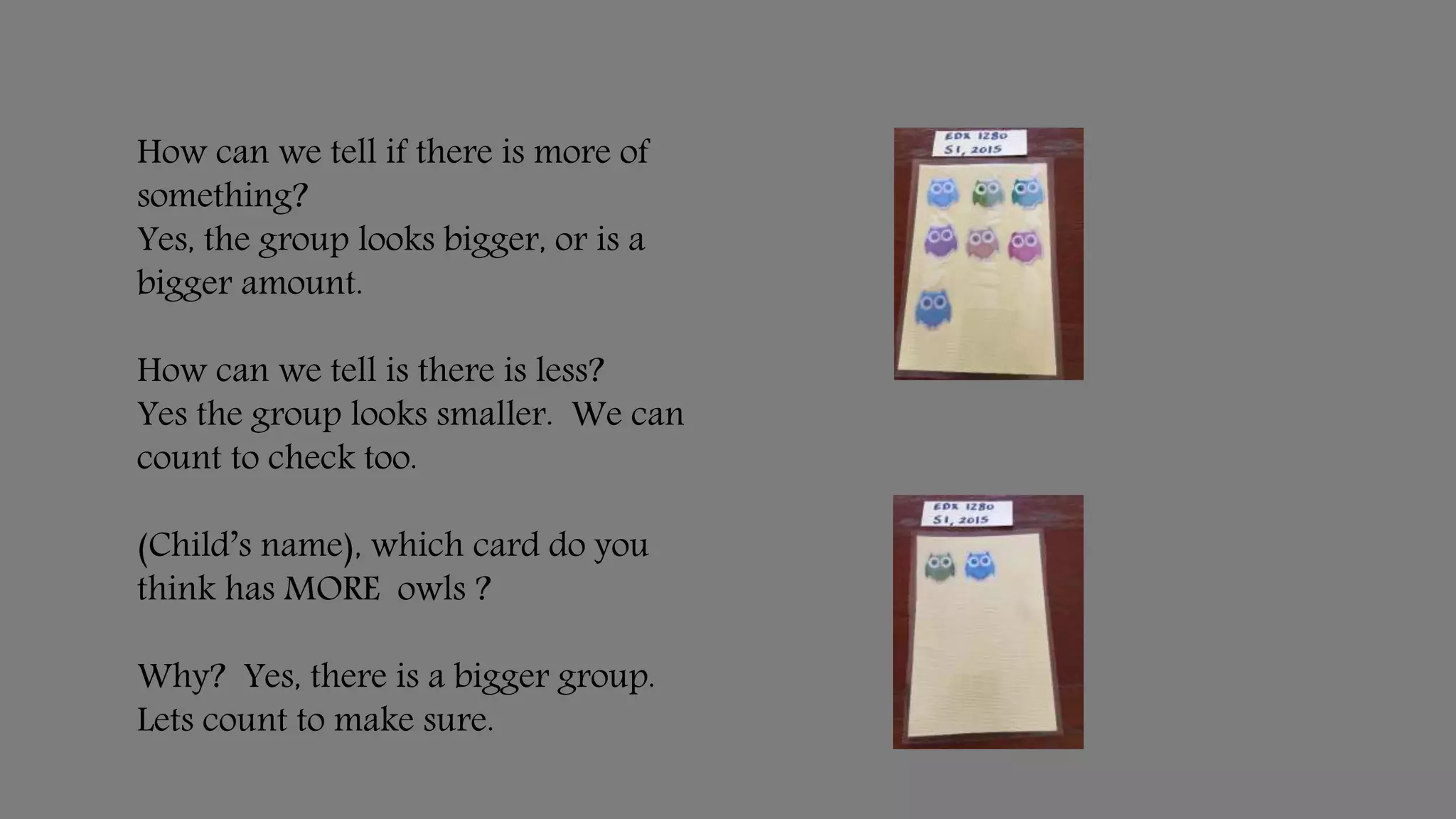 Comparing Cards | PPT
