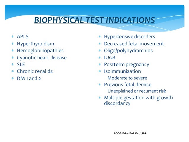 Presentationbiophysical profile1