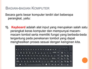 belajar komputer | PPTX