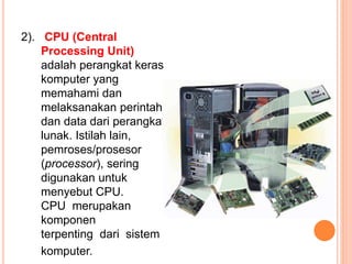belajar komputer | PPTX