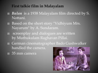 from black n white to multi colour films-focus on cameras used in ...