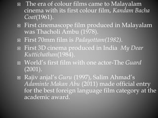 from black n white to multi colour films-focus on cameras used in ...