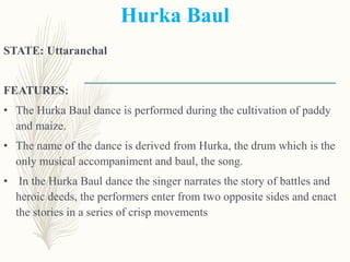 Performing arts of India Classical and Folk dances | PPTX