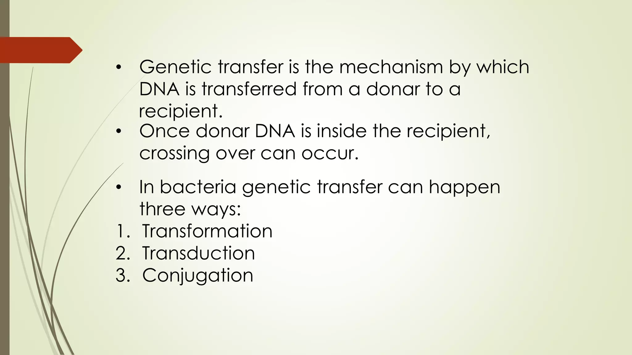 Gene Transfer | PPTX