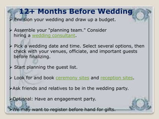 "Wedding Event Management" | PPTX