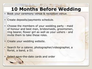 "Wedding Event Management" | PPTX