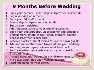 "Wedding Event Management" | PPTX
