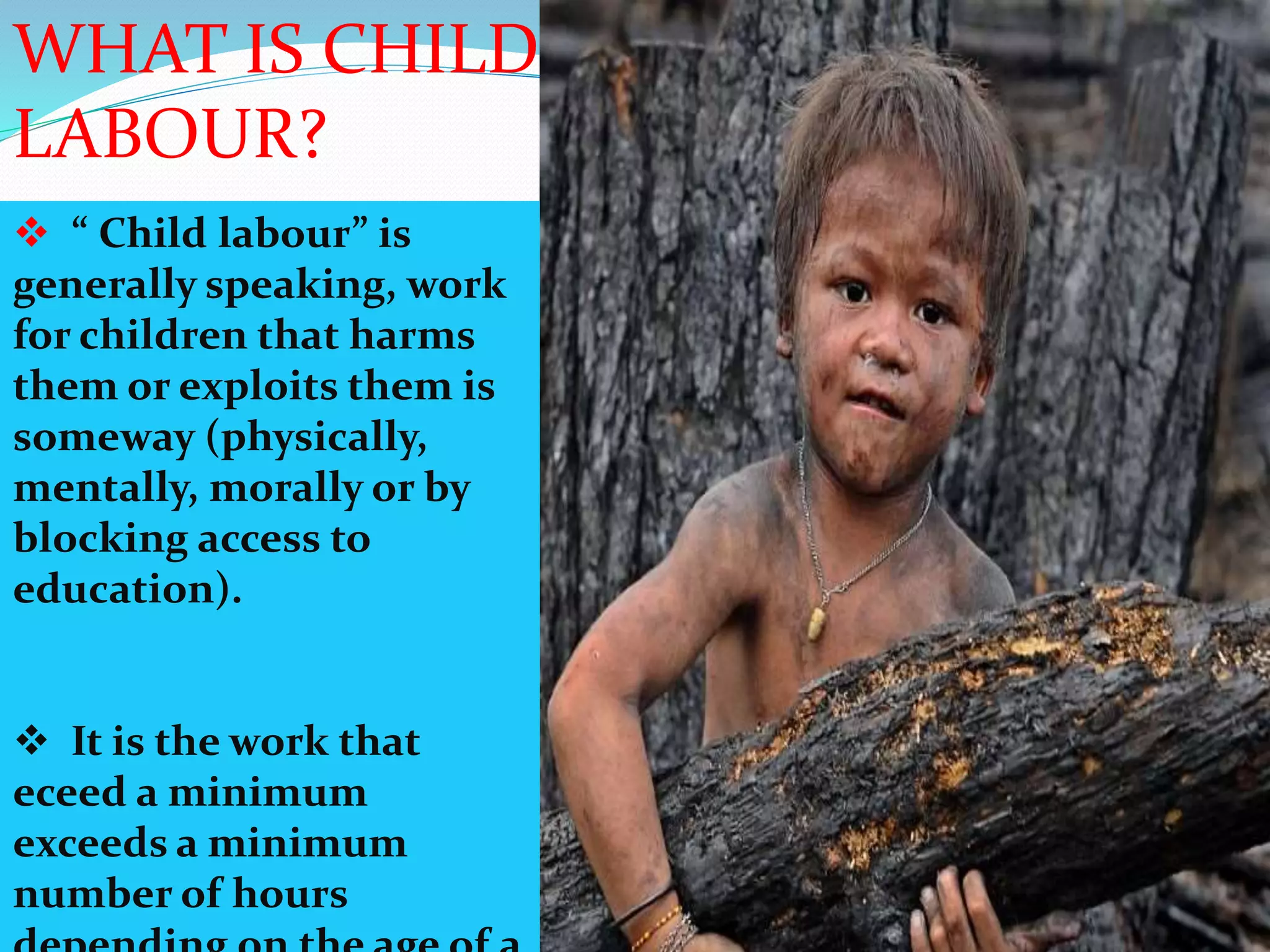child labour ppt | PPTX