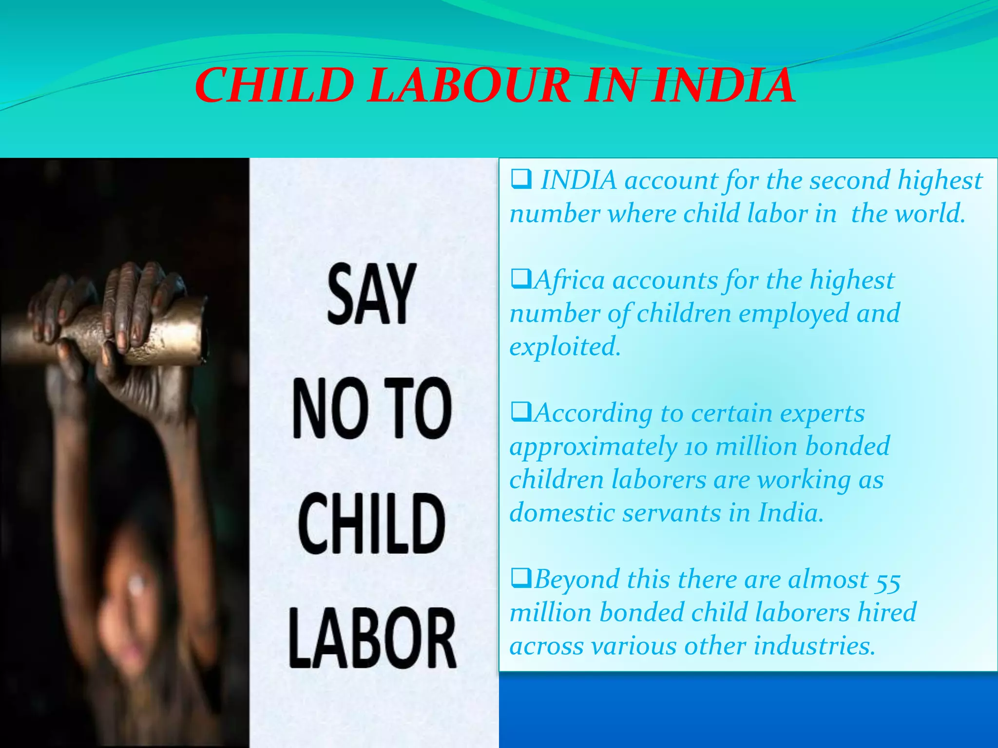 child labour ppt | PPTX