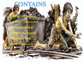 child labour ppt | PPTX