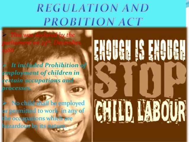 child labour ppt | PPTX | Parenting | Family and Relationships