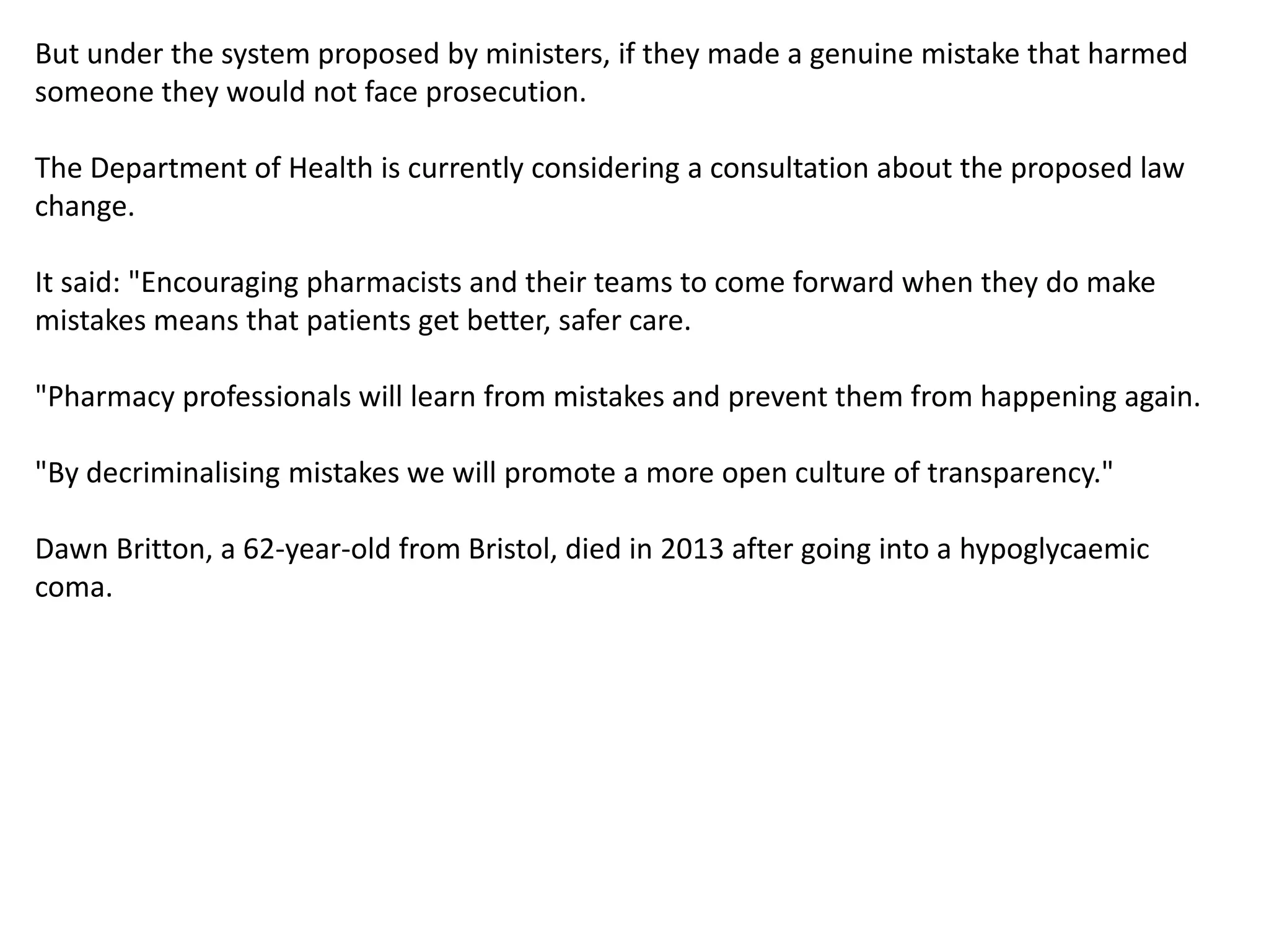 New pharmacy rules 'should reduce dispensing mistakes'| Jason Geschwind ...