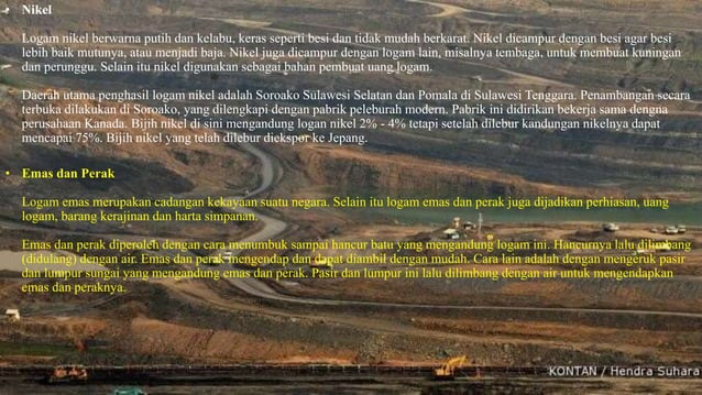 Contoh Presentasi Tentang Pertambangan | PPTX