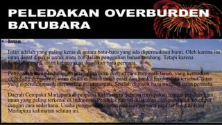 Contoh Presentasi Tentang Pertambangan | PPTX