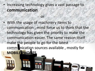 Impact of Technology on Society | PPTX | Smartphones | Consumer Electronics