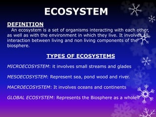 Ecological concepts | PPTX