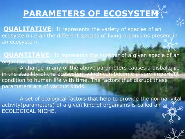 Ecological concepts | PPTX | Geography | Science
