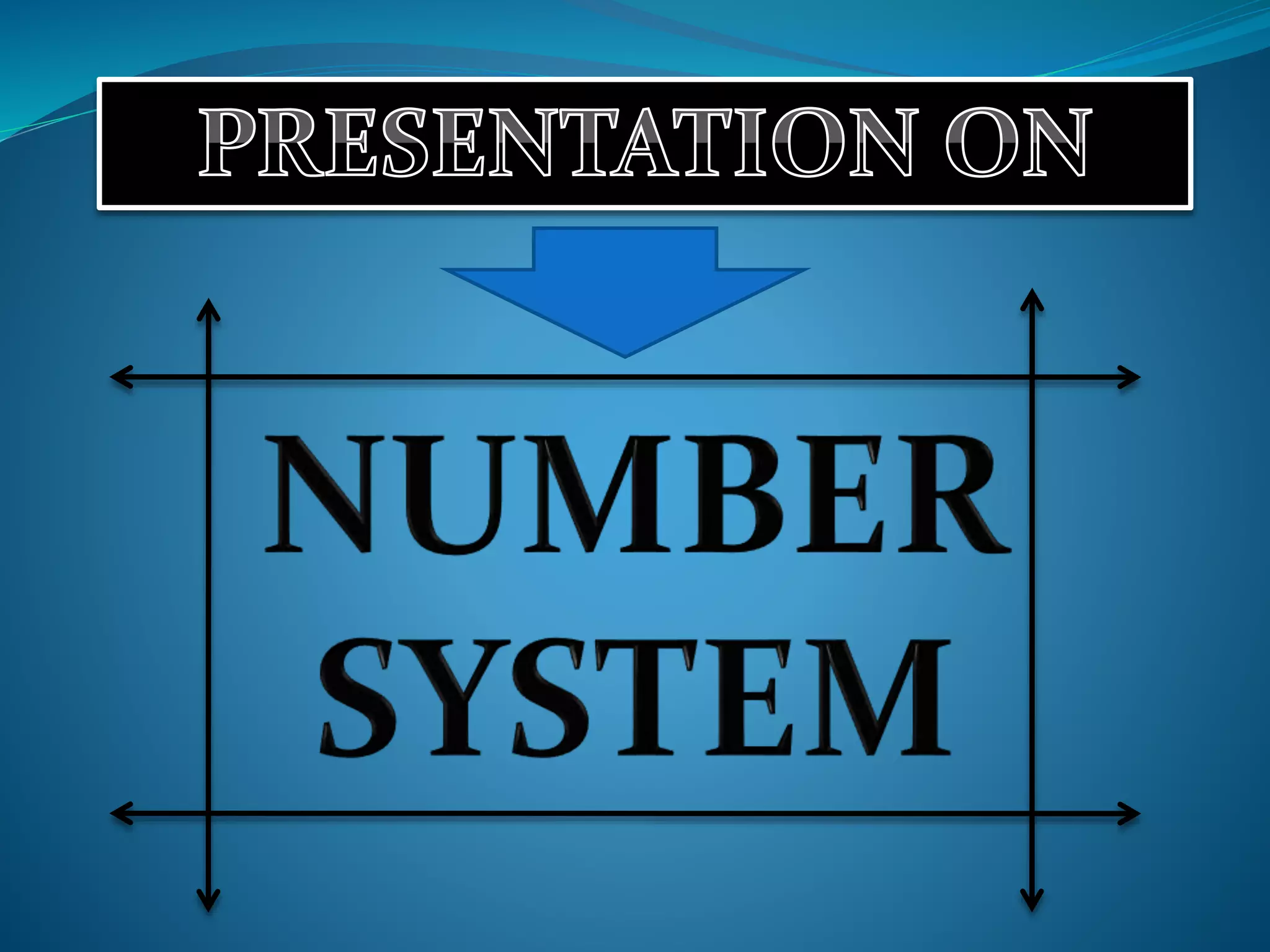 NUMBER SYSTEM CLASS-IX | PPTX