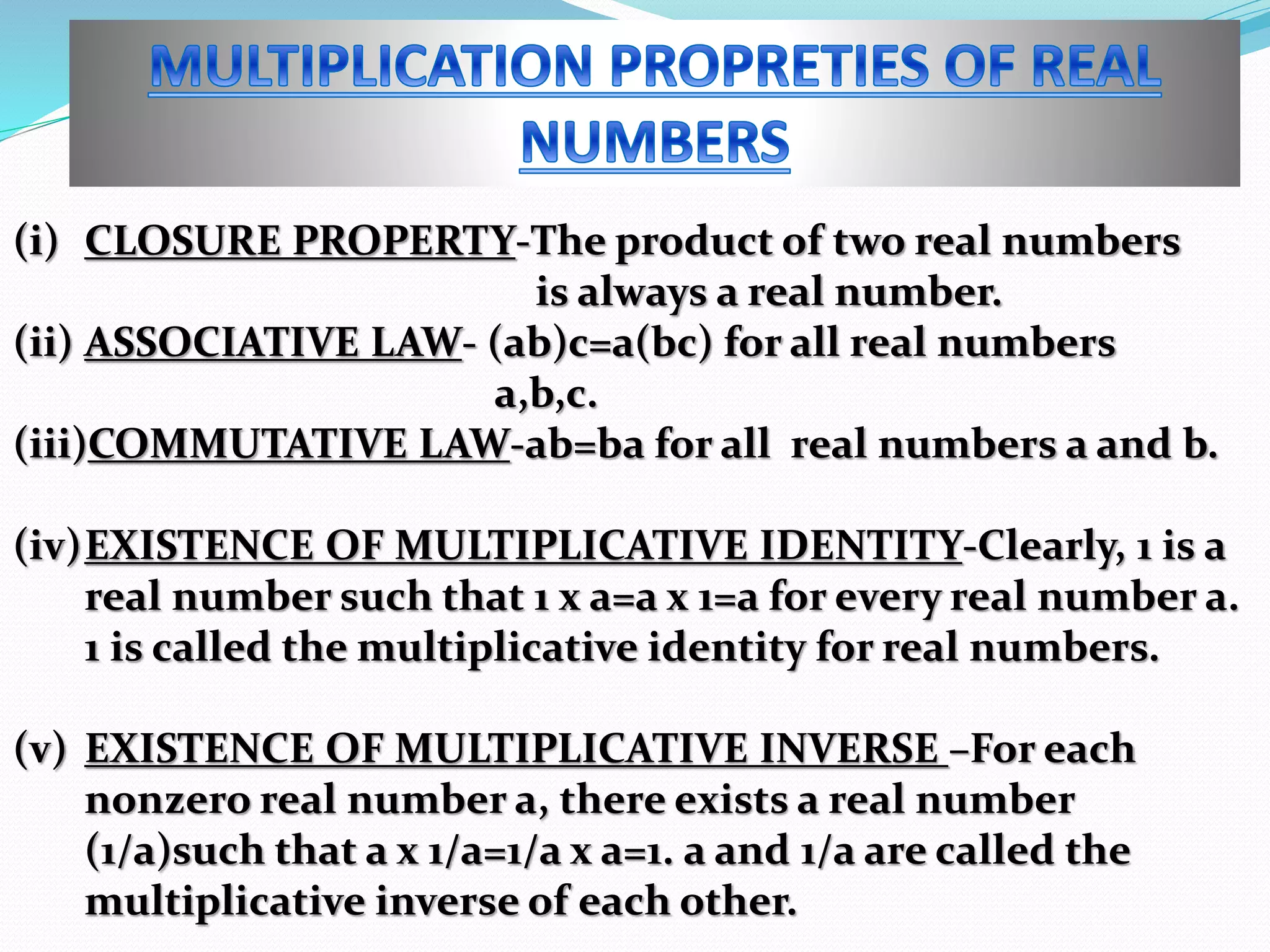 NUMBER SYSTEM CLASS-IX | PPTX