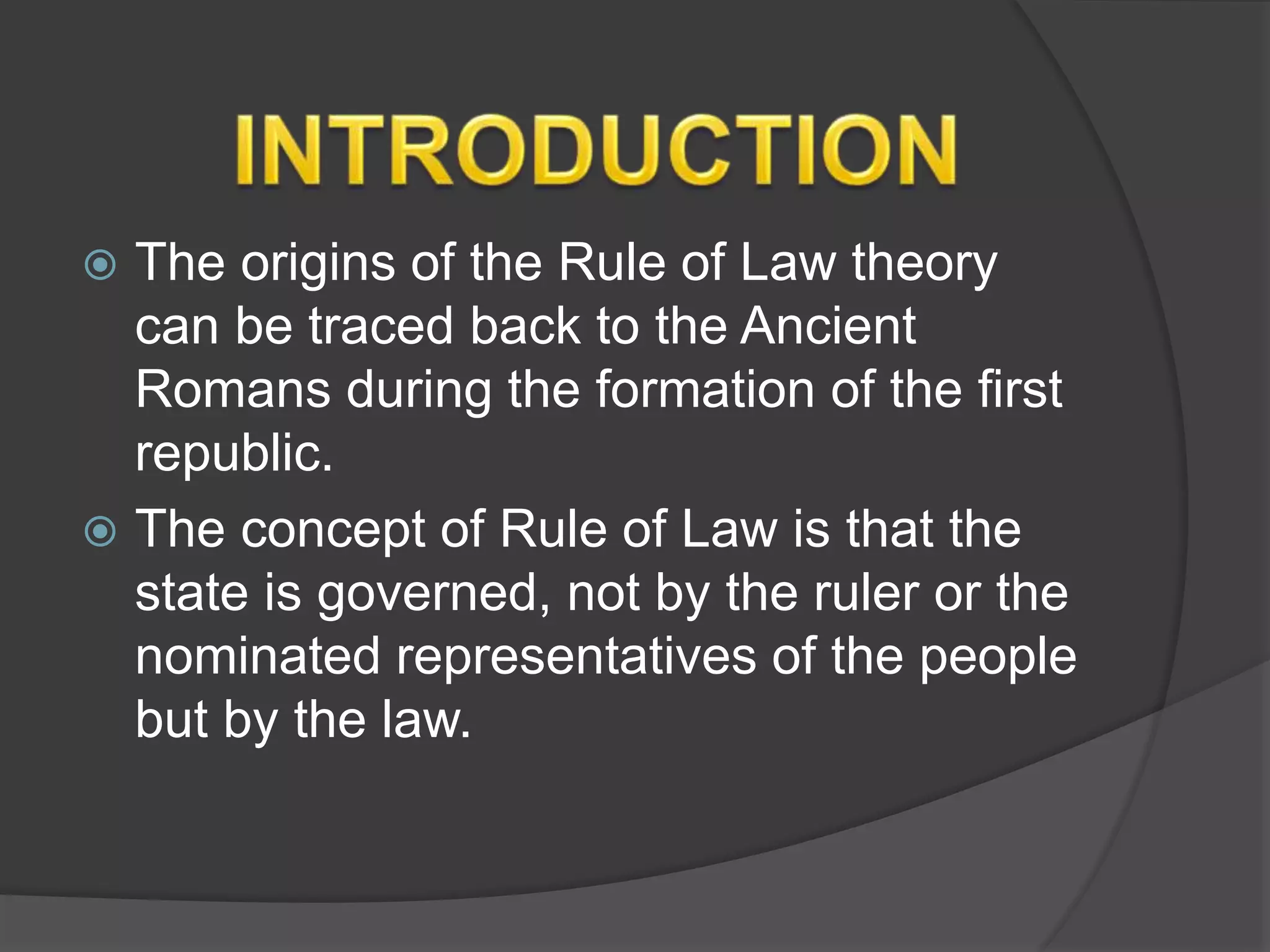 rule of law | PPTX