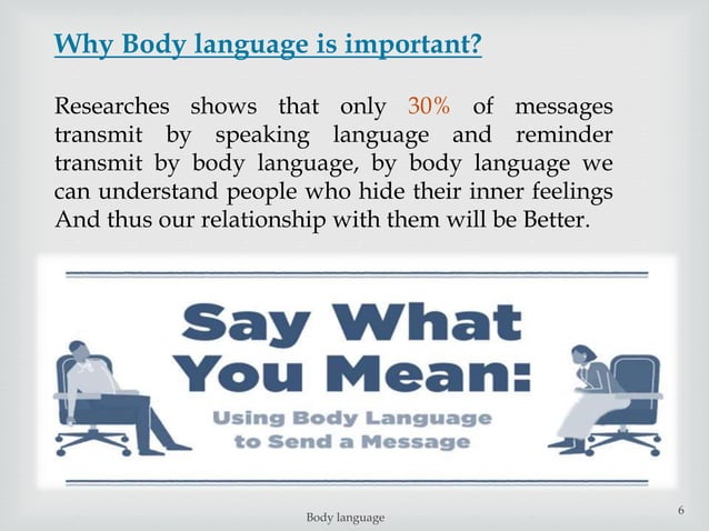 Body language | PPT
