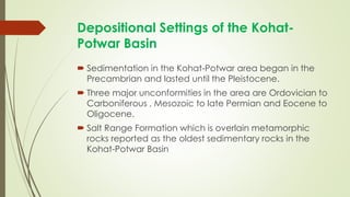 Kohat-Potwar Basin or Upper Indus Basin | PPTX