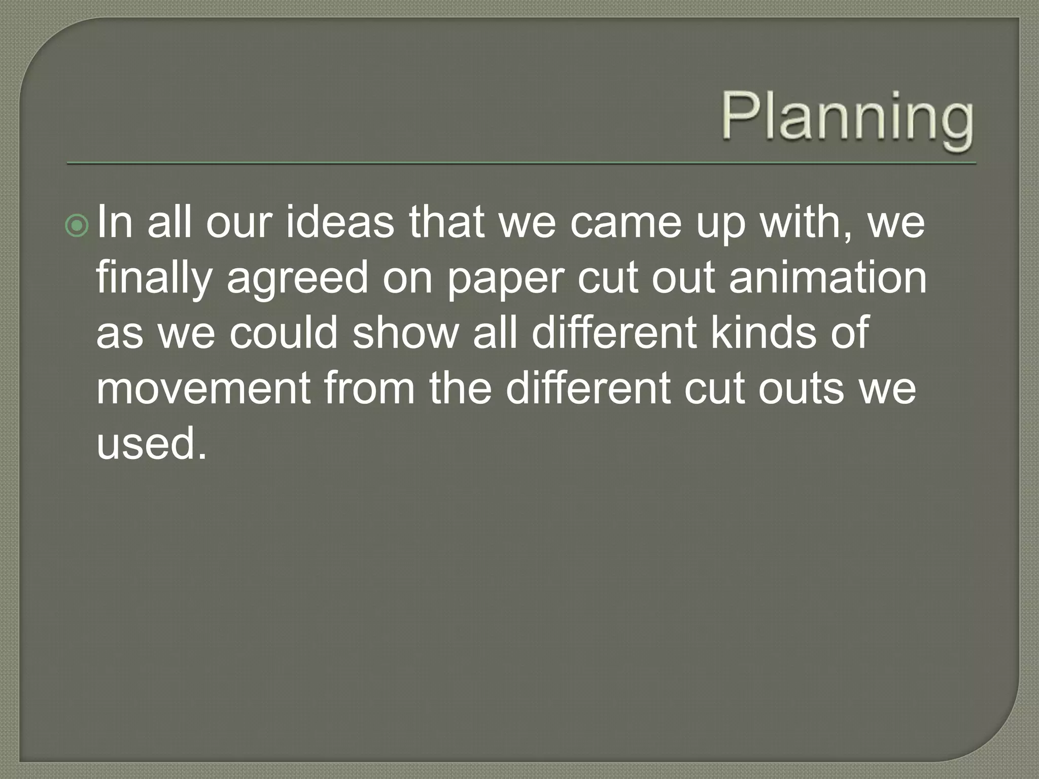 Animation Evaluation | PPTX