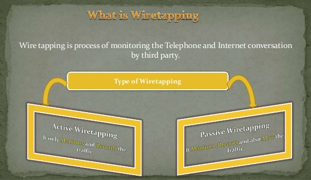 Wiretapping