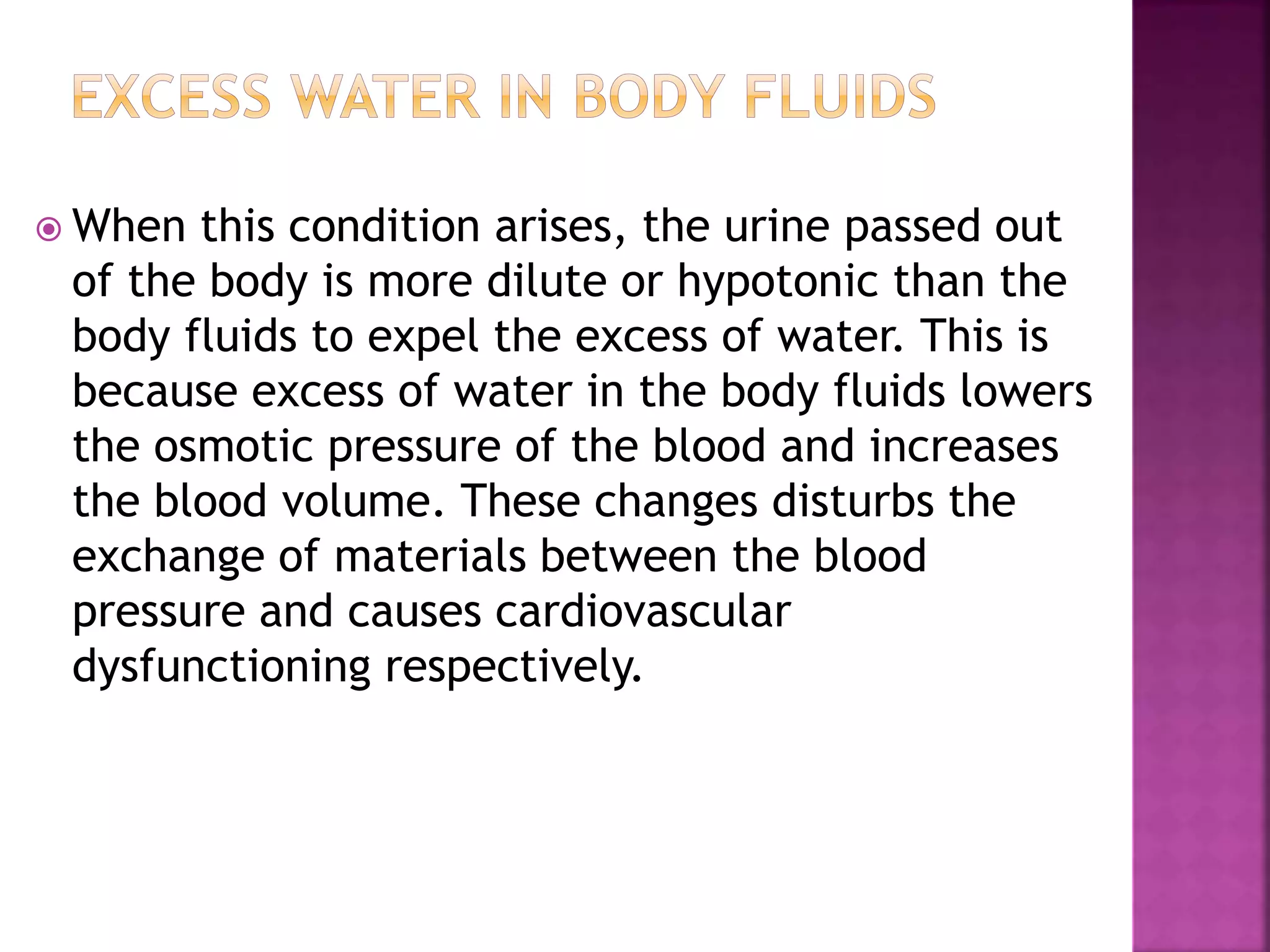 role of kidney in osmoregulation | PPTX