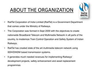 OPTICAL COMMUNICATION SYSTEM IN INDIAN RAILWAYS, OFC | PPTX