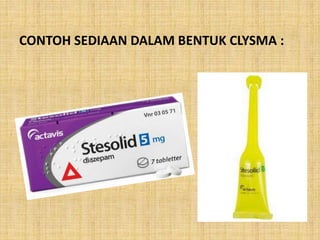 Biofarmasetik Sediaan Rektal | PPTX