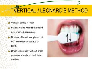 Brushing techniques | PPTX