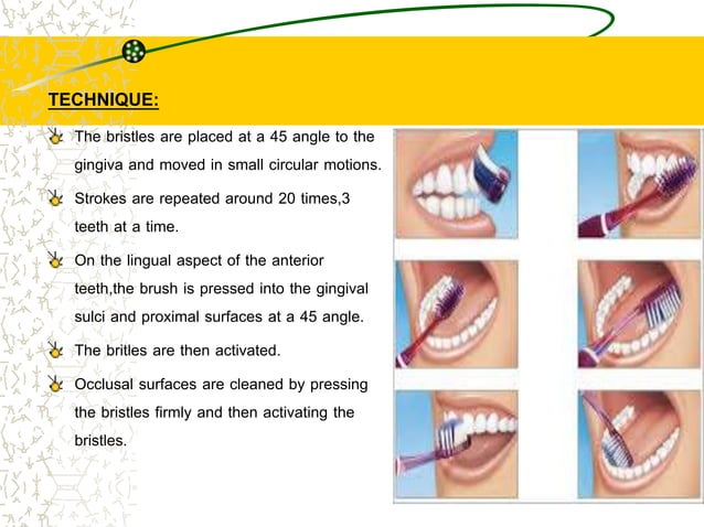 Brushing techniques | PPTX | Oral care | Personal Care