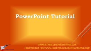PowerPoint Tutorial | PPT
