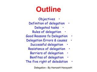 Delegation In Nursing | PPT