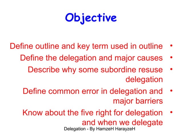 Delegation In Nursing | PPT