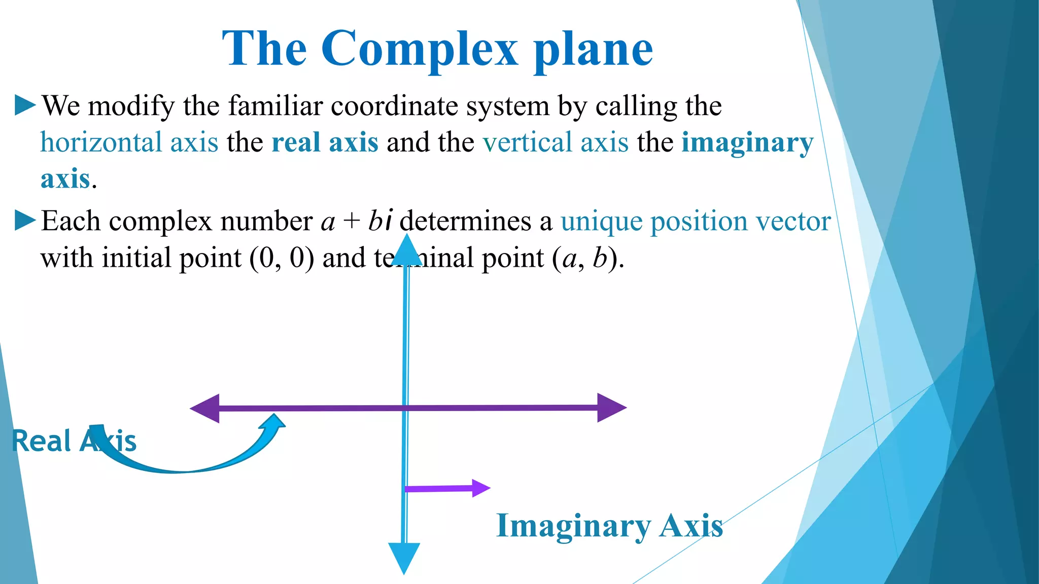 complex numbers | PPTX