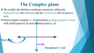 complex numbers | PPTX