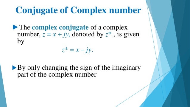 complex numbers