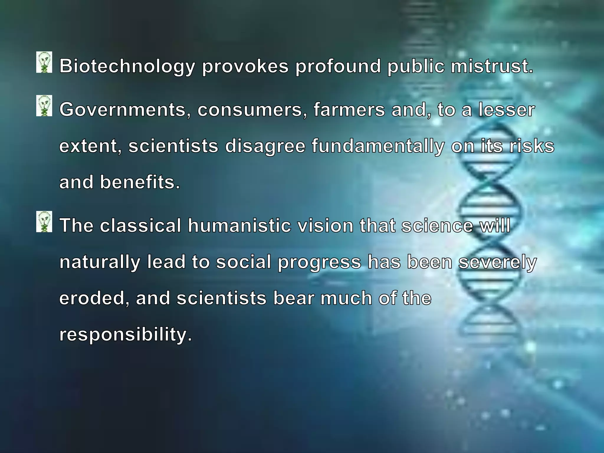 LEGAL , SOCIAL AND ETHICAL ASPECTS OF BIOTECHNOLOGY | PPTX
