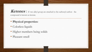 ketones | PPTX