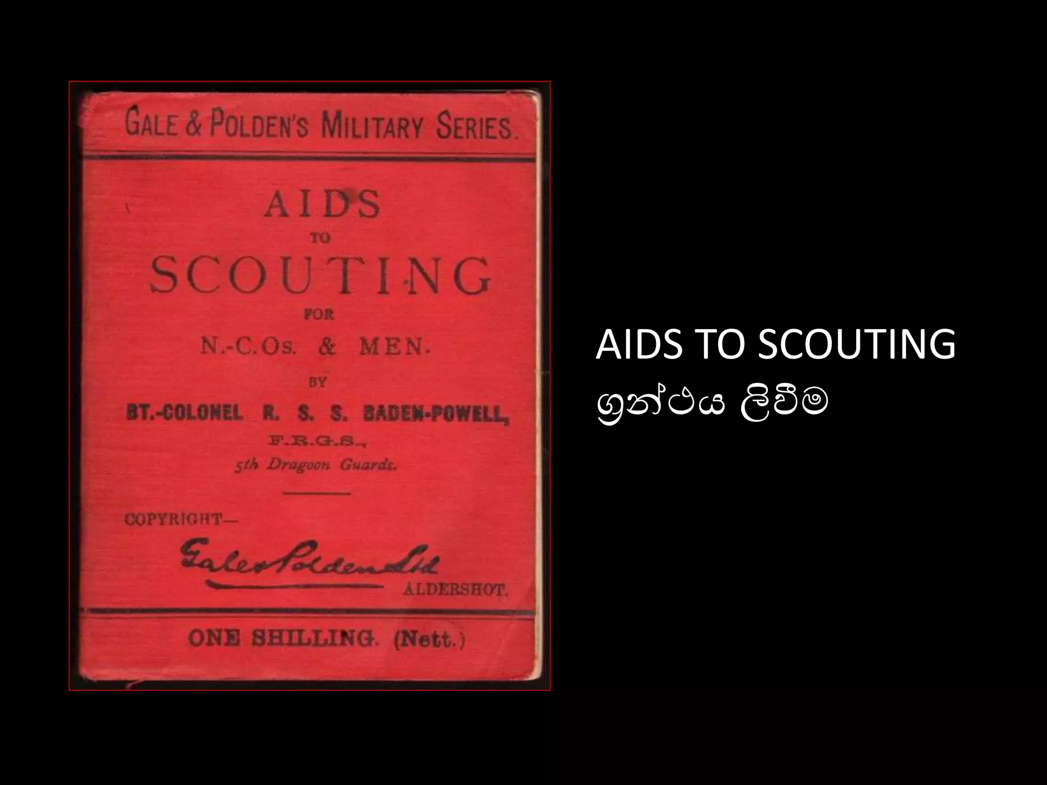 Hisory Of Scouting | PPTX