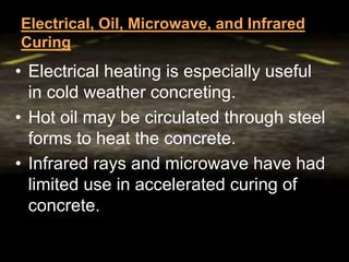 Curing Concrete Pavement | PPTX