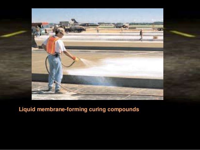 Curing Concrete Pavement