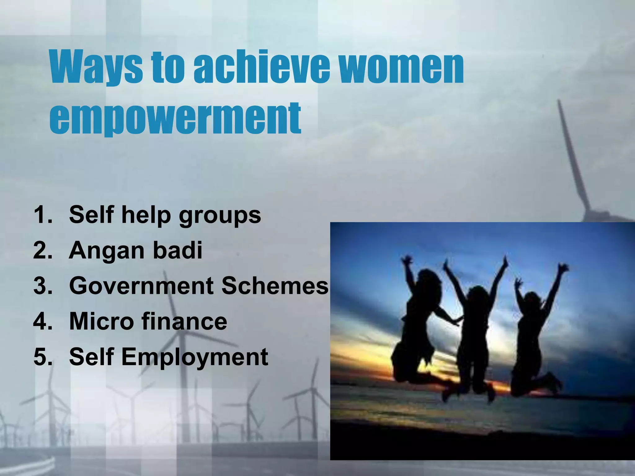 Presentation on women empowerment | PPTX